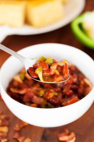 Simple Country Baked Beans - I Am Homesteader