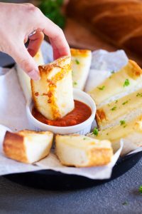 Country Garlic Cheese Bread - I Am Homesteader