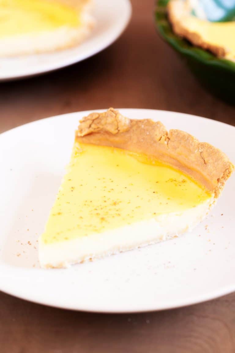 Amish Custard Pie - I Am Homesteader