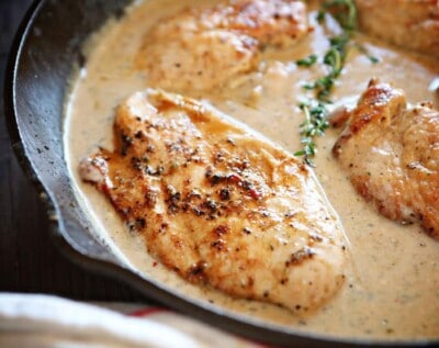 Country French Skillet Chicken {VIDEO} - i am baker