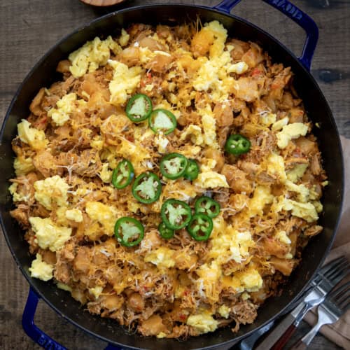 Pulled Pork Hash - I Am Homesteader