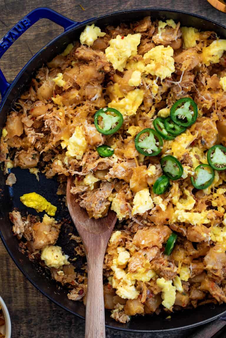 Pulled Pork Hash - I Am Homesteader