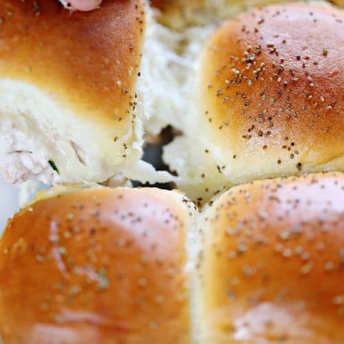 Tuna Melt Sliders - I Am Homesteader