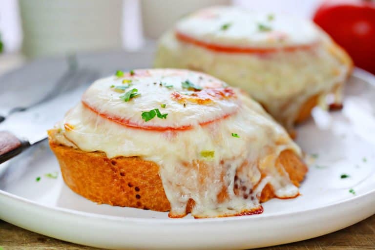 Open Faced Tuna Melt - I Am Homesteader