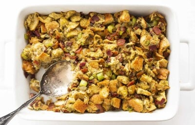 Thanksgiving Bacon Stuffing - I Am Homesteader