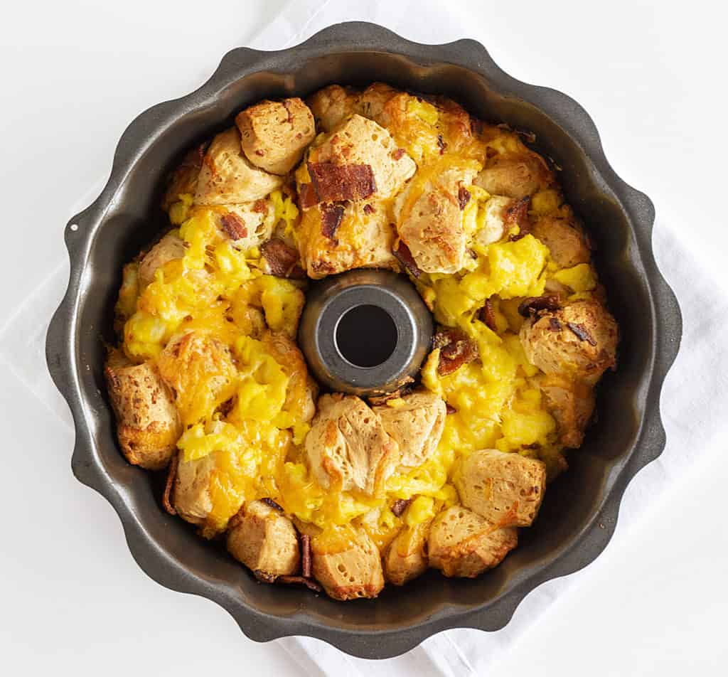 Savory Breakfast Monkey Bread - I Am Homesteader