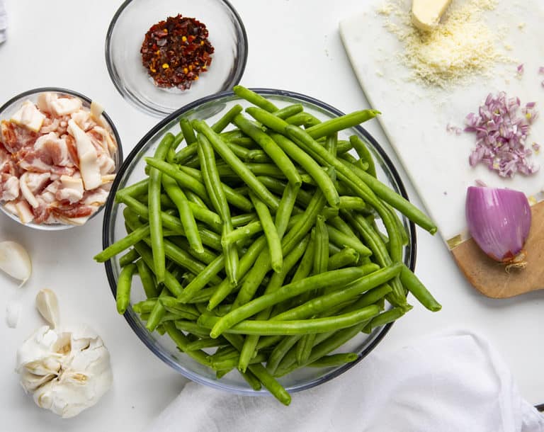 Spicy Green Beans {AKA FIREHOUSE BEANS} - I Am Homesteader