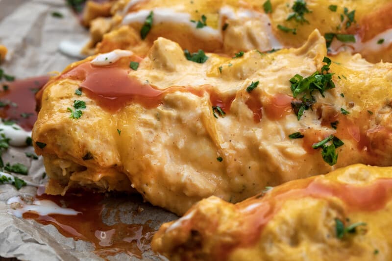 Buffalo Chicken Bread - I Am Homesteader