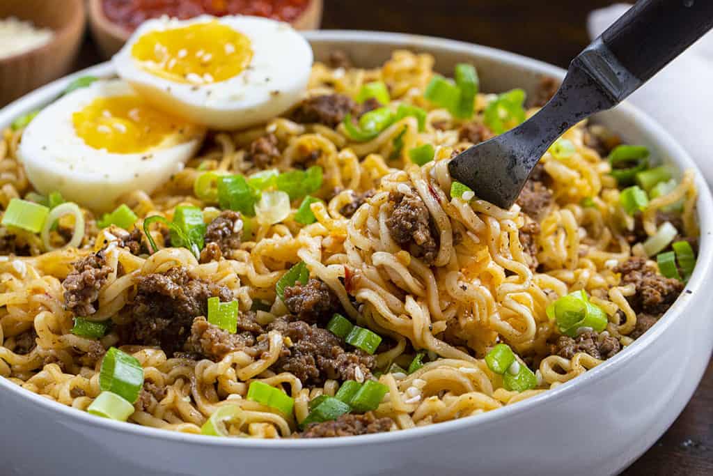 Spicy Beef Ramen - I Am Homesteader