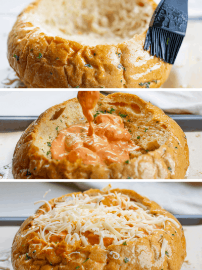 Spicy Gnocchi Bread Bowl - I Am Homesteader
