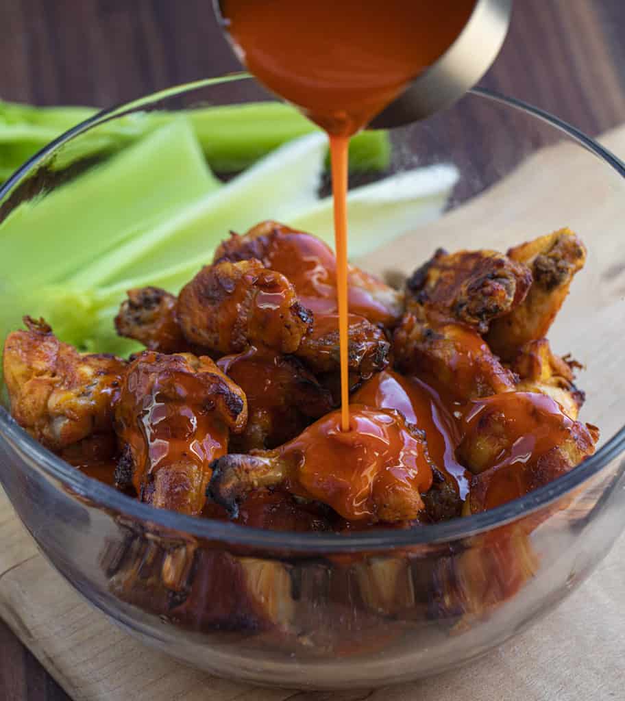 Baked Buffalo Chicken Wings - I Am Homesteader