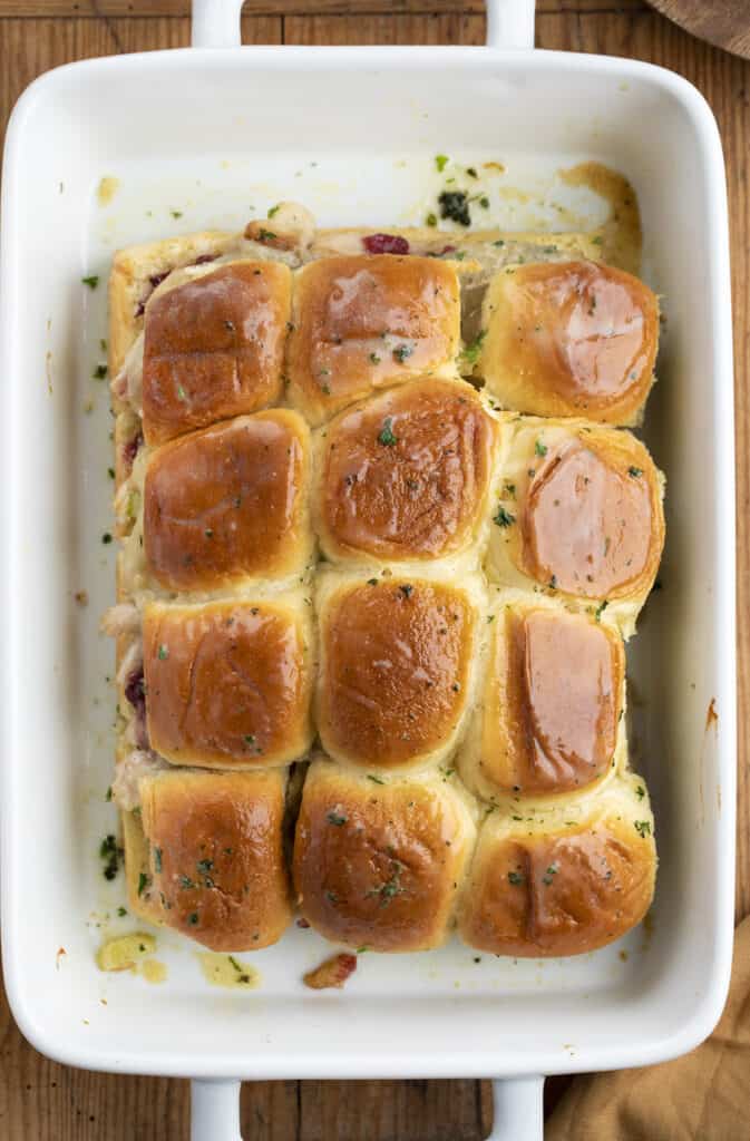 Leftover Turkey Sliders - I Am Homesteader