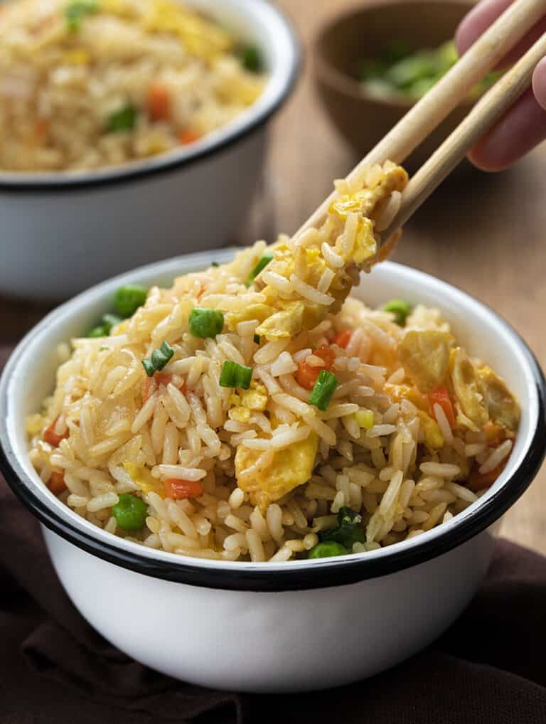 Easy Fried Rice - I Am Homesteader