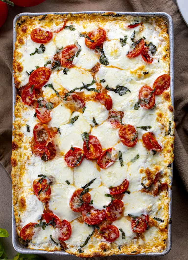 Margherita Focaccia Bread - I Am Homesteader