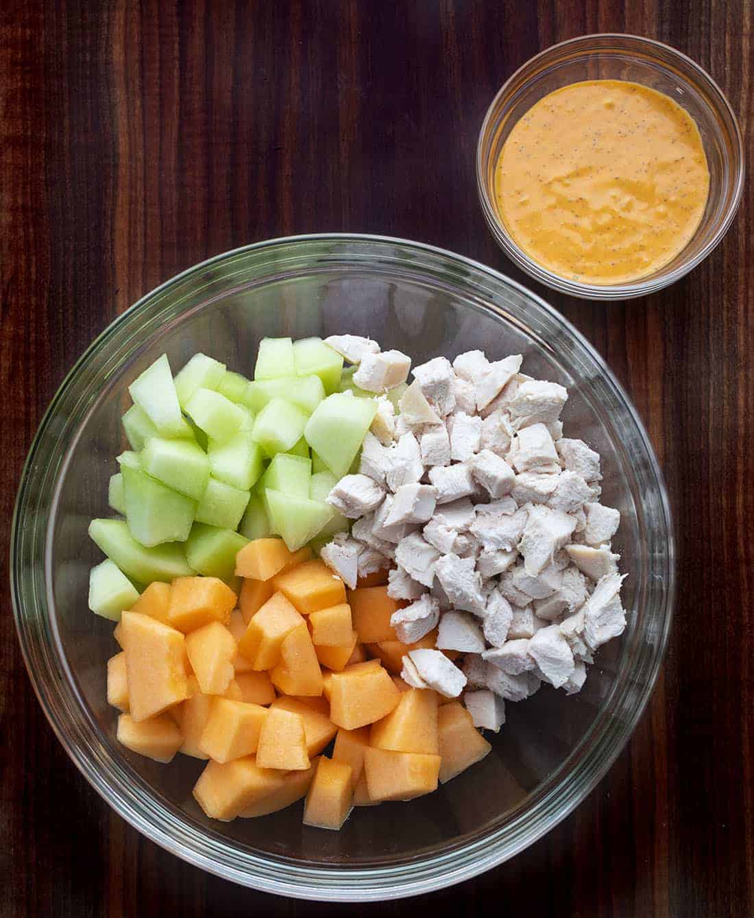 Patty's Turkey Melon Salad - I Am Homesteader