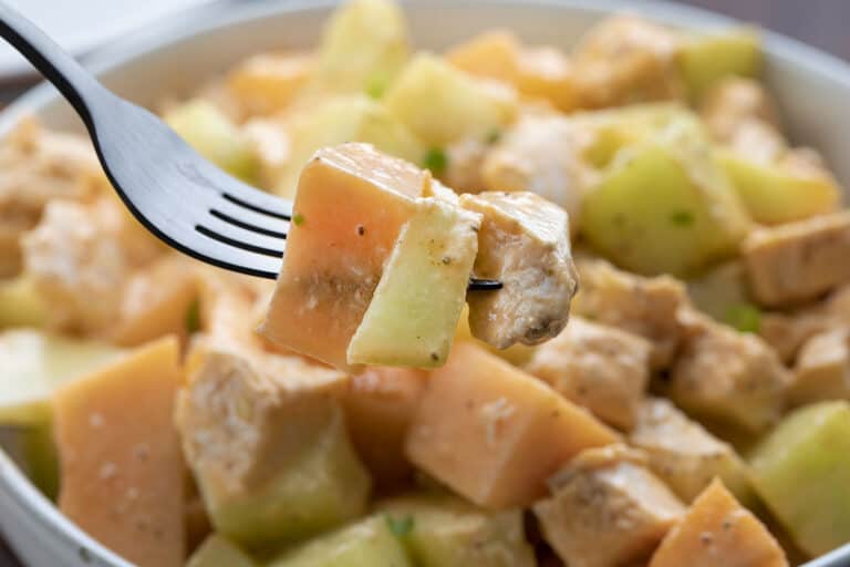 Patty's Turkey Melon Salad - I Am Homesteader