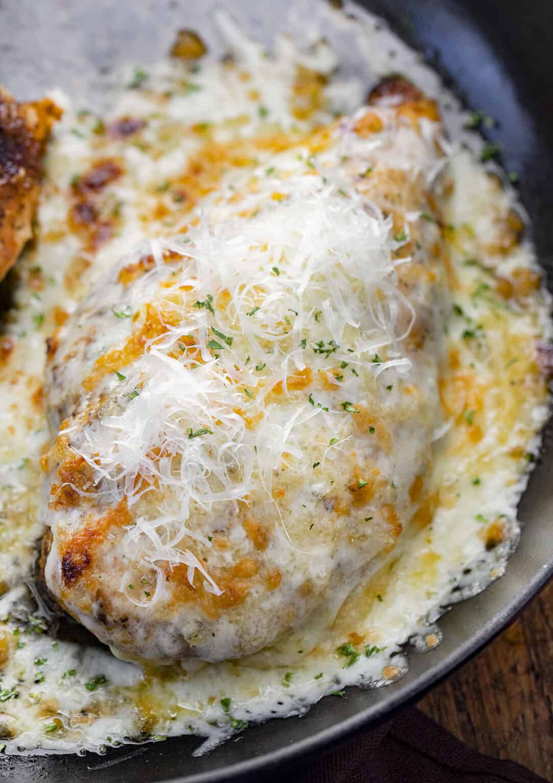 Cheesy Parmesan Chicken - I Am Homesteader