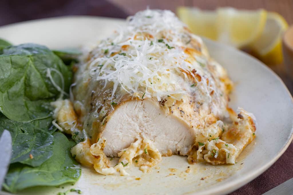 Cheesy Parmesan Chicken - I Am Homesteader