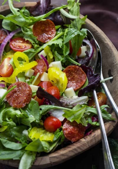 Pepperoni Salad - I Am Homesteader