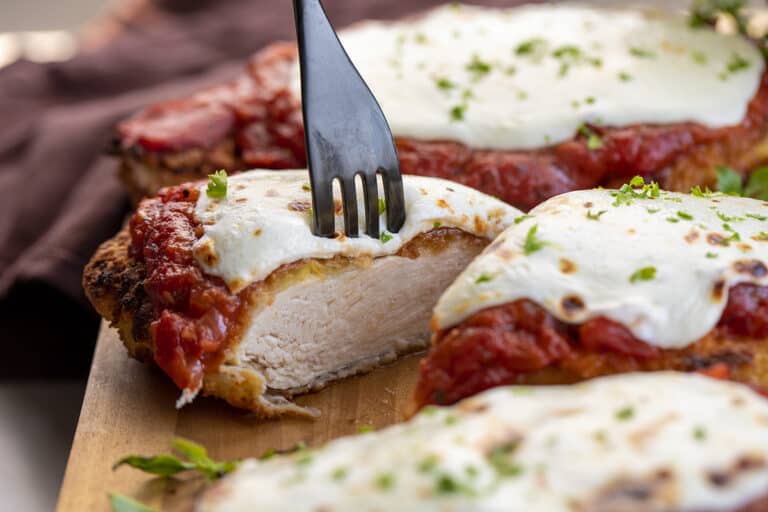 Crispy Chicken Parmesan - I Am Homesteader
