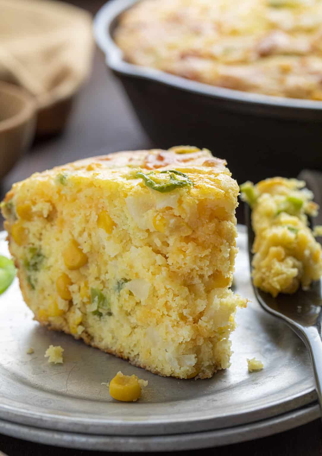 Jalapeno Cheddar Cornbread - I Am Homesteader