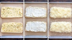 Three Cheese Garlic Bread - I Am Homesteader