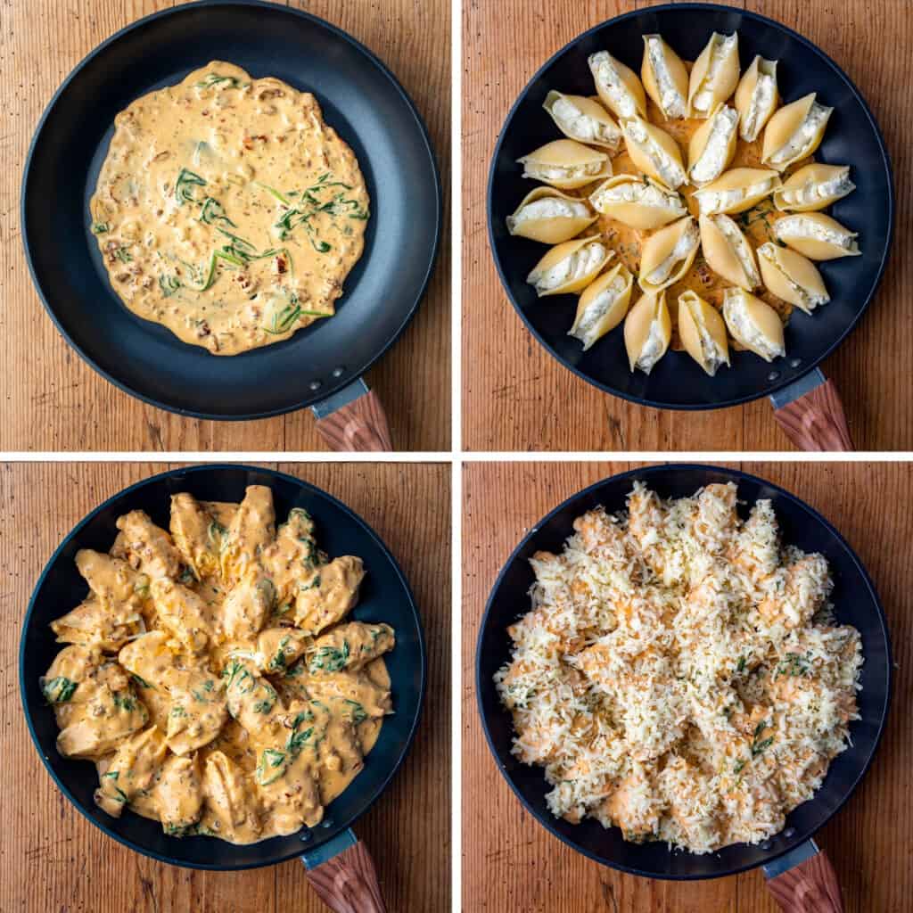 Tuscan Stuffed Shells - I Am Homesteader