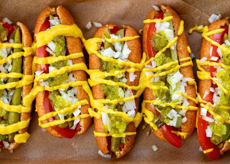 Chicago Style Corn Dogs - I Am Homesteader