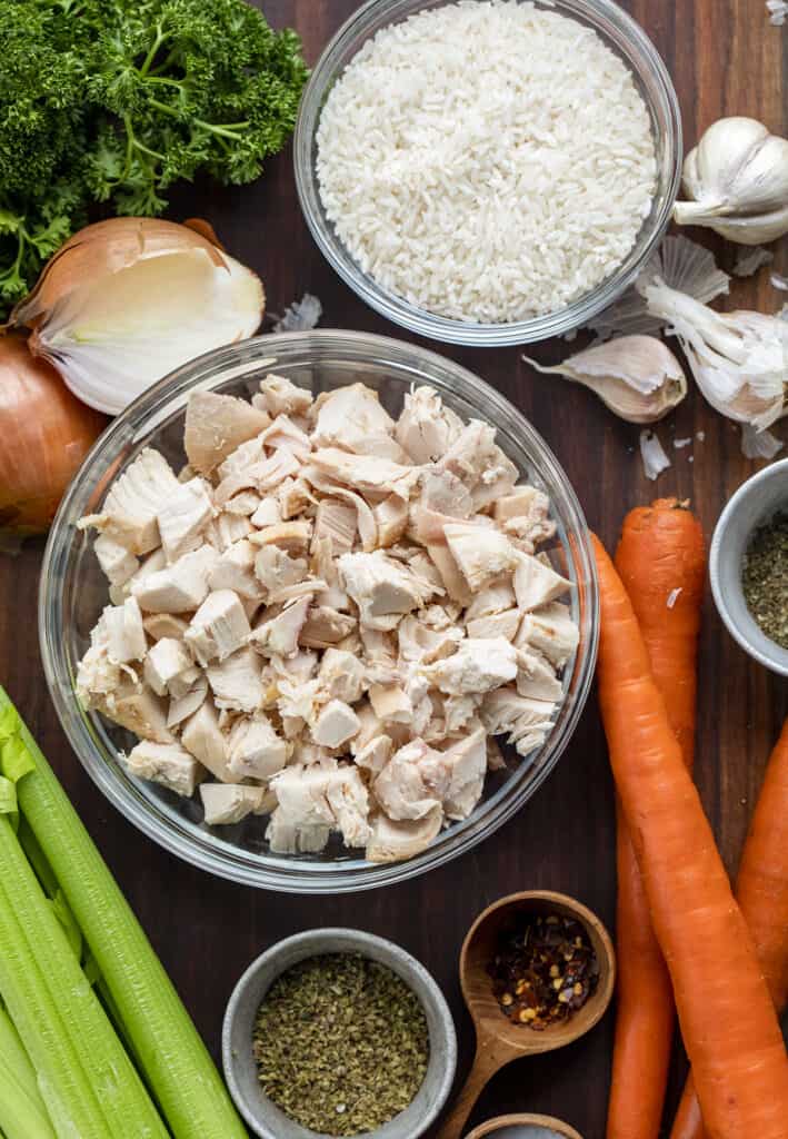 Chicken and Rice Soup - I Am Homesteader