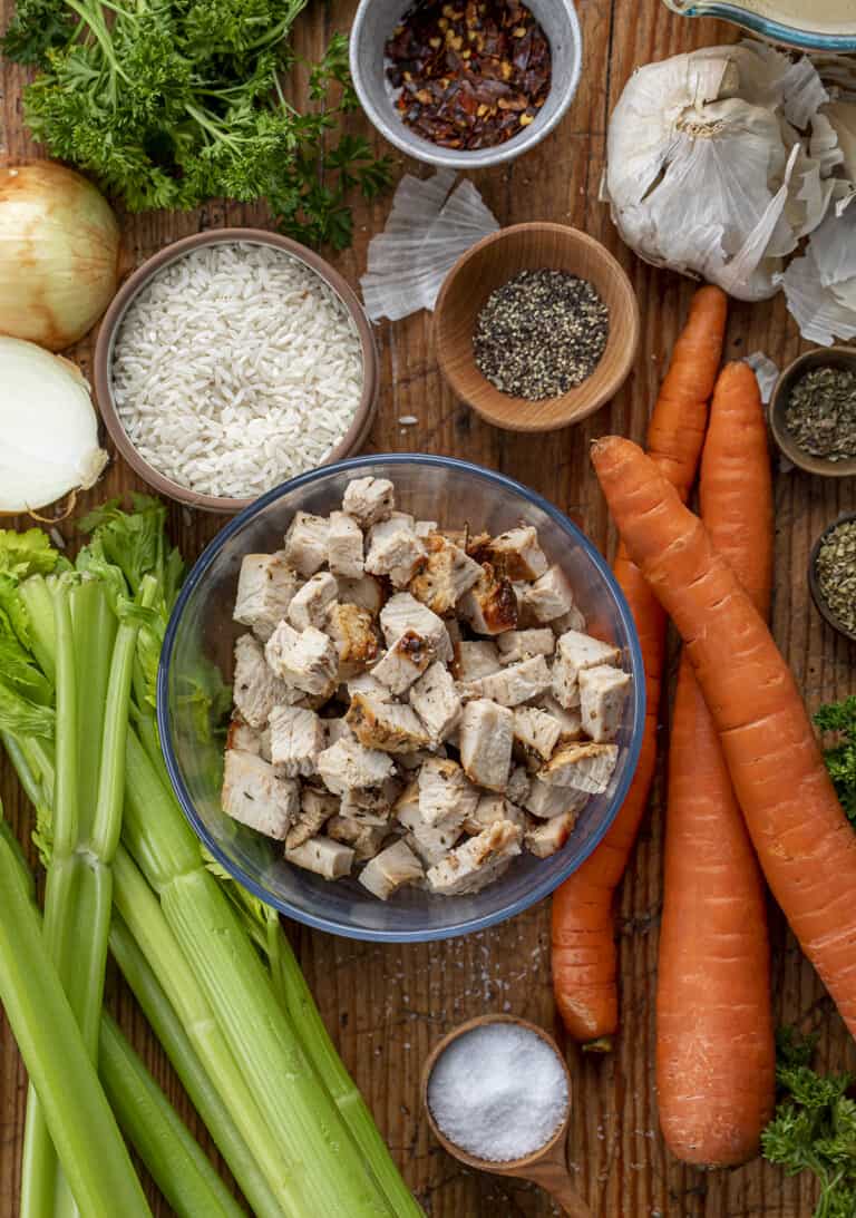 Turkey and Rice Soup - I Am Homesteader