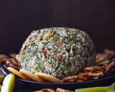 Dill Pickle Cheese Ball - I Am Homesteader