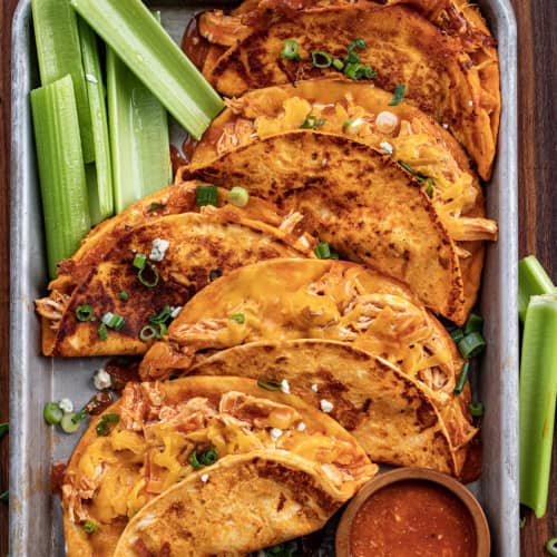 Buffalo Chicken Tacos - I Am Homesteader