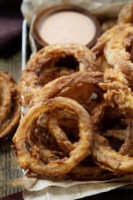 Crispy Onion Rings - I Am Homesteader