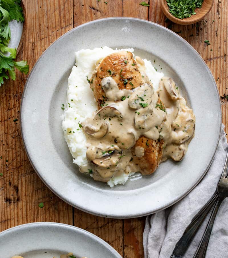 Mushroom Chicken - I Am Homesteader