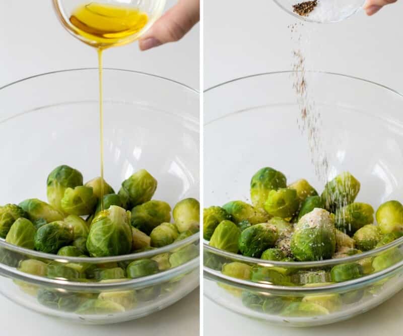 Smashed Brussels Sprouts - I Am Homesteader