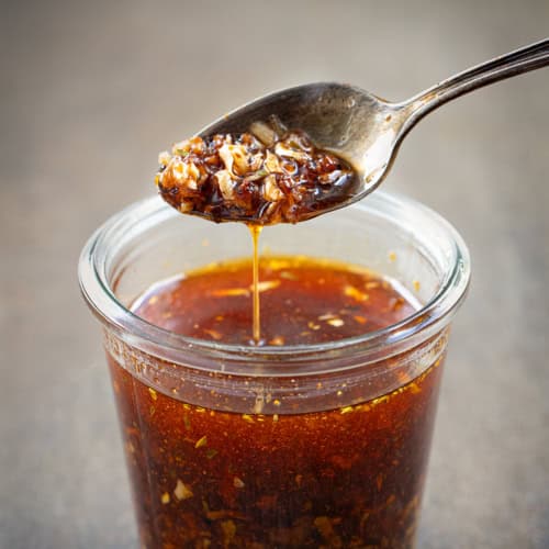 Garlic Chili Oil - I Am Homesteader