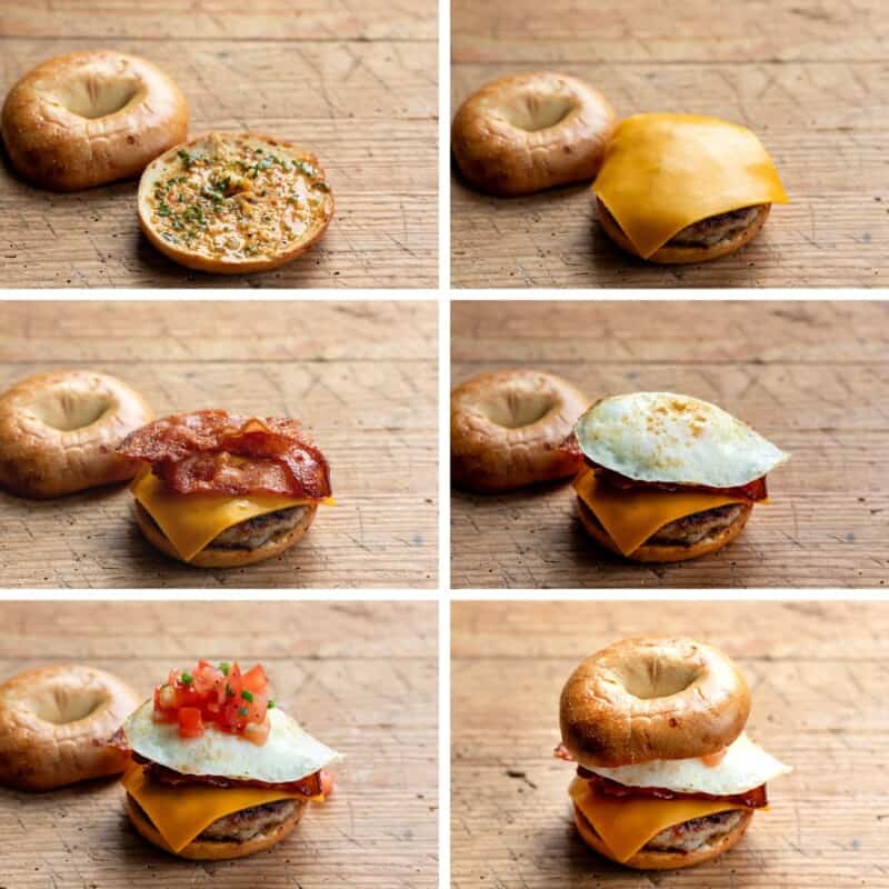 Cowboy Breakfast Bagel - I Am Homesteader