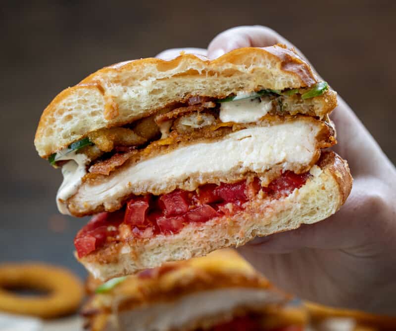 Rodeo Crispy Chicken Sandwich - I Am Homesteader