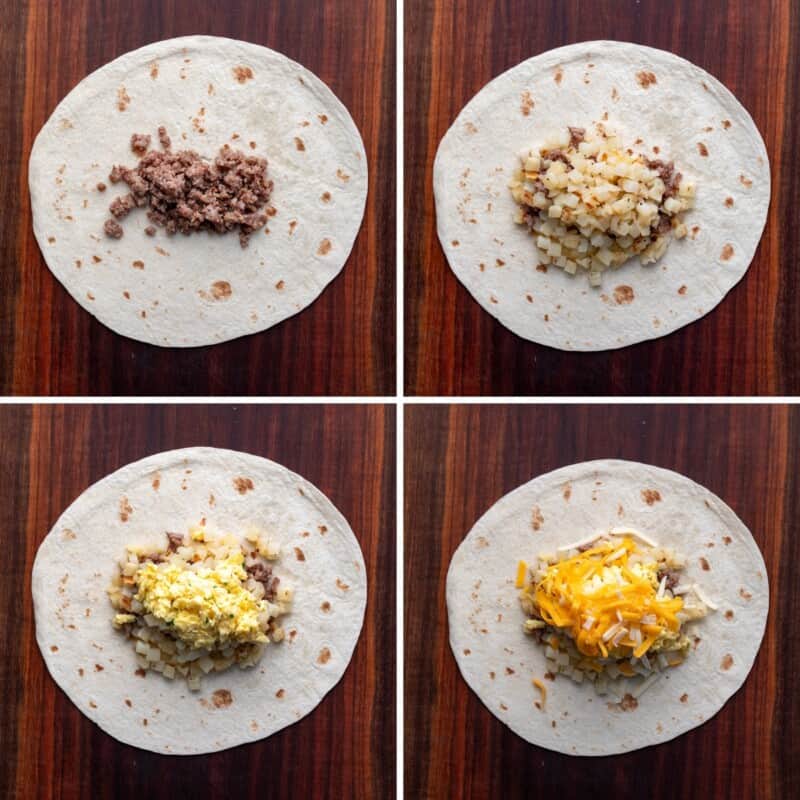 Freezer Breakfast Burritos - I Am Homesteader