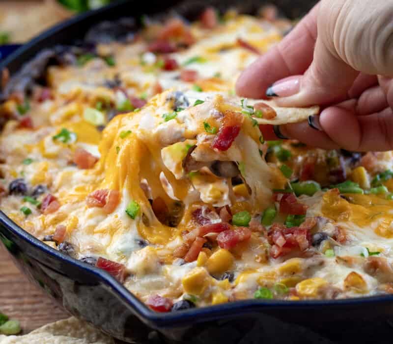 Cheesy Baked Cowboy Dip - I Am Homesteader