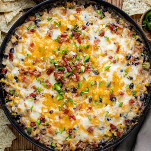 Cheesy Baked Cowboy Dip - I Am Homesteader