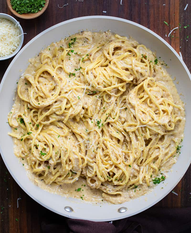 French Onion and Browned Butter Pasta - I Am Homesteader