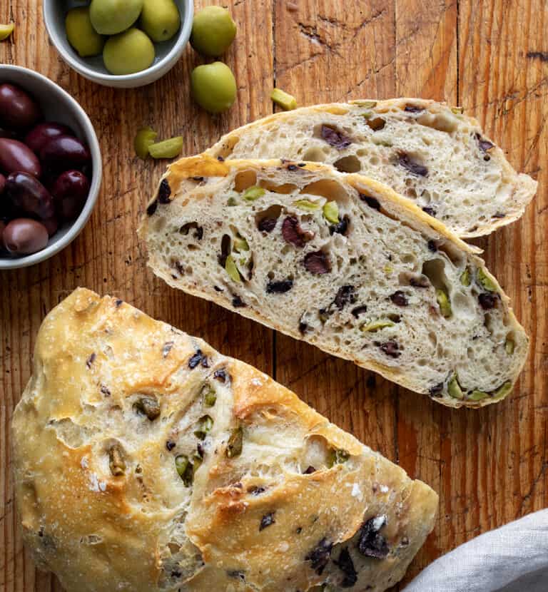 Olive Bread - I Am Homesteader