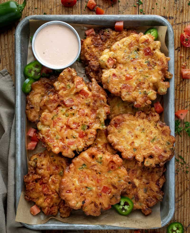 Tomato Fritters - I Am Homesteader