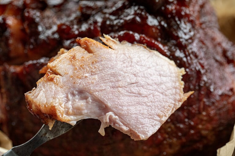 Apple Butter Honey Glazed Ham - I Am Homesteader