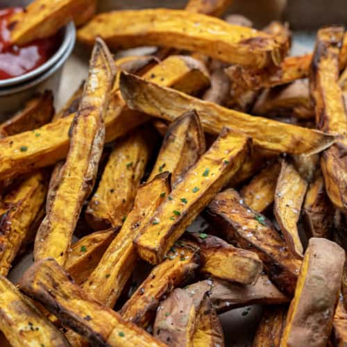 Air Fryer Sweet Potato Fries - I Am Homesteader