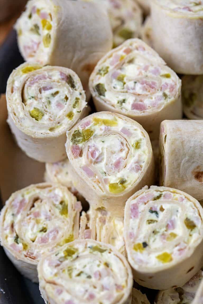 Ham and Pickle Pinwheels - I Am Homesteader