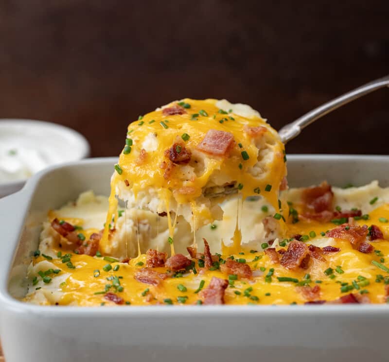 Loaded Mashed Potatoes - I Am Homesteader