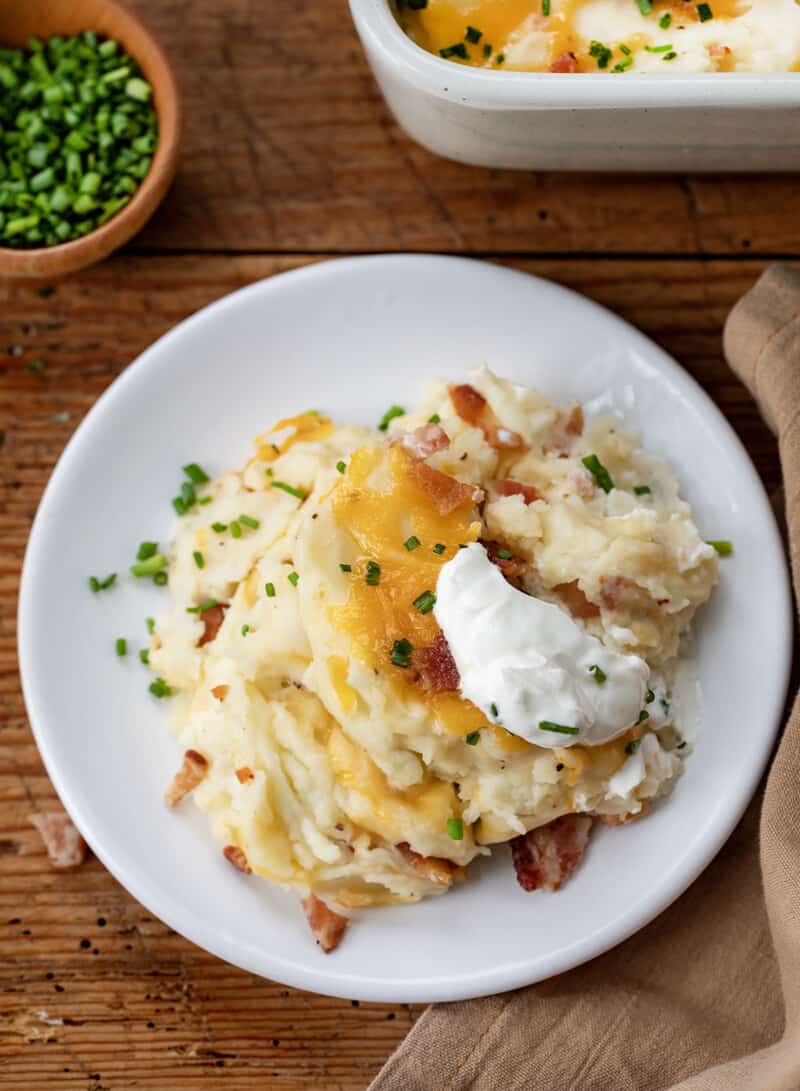 Loaded Mashed Potatoes - I Am Homesteader