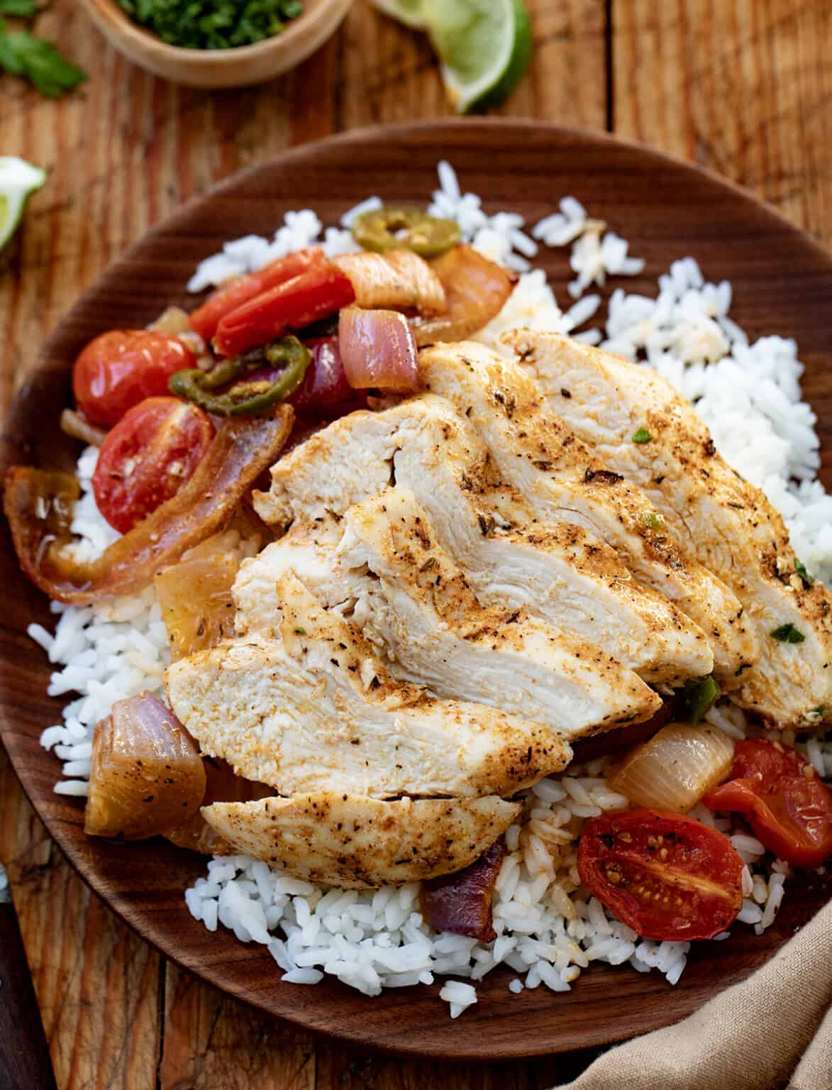 Sheet Pan Roasted Salsa Chicken - I Am Homesteader